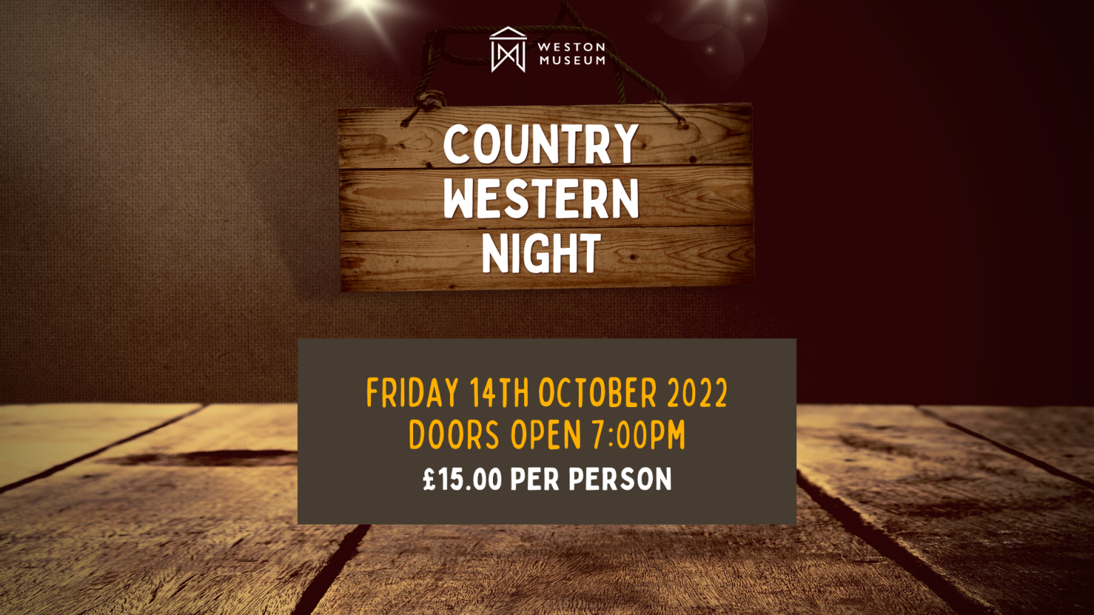 Country Western Night - Weston Museum