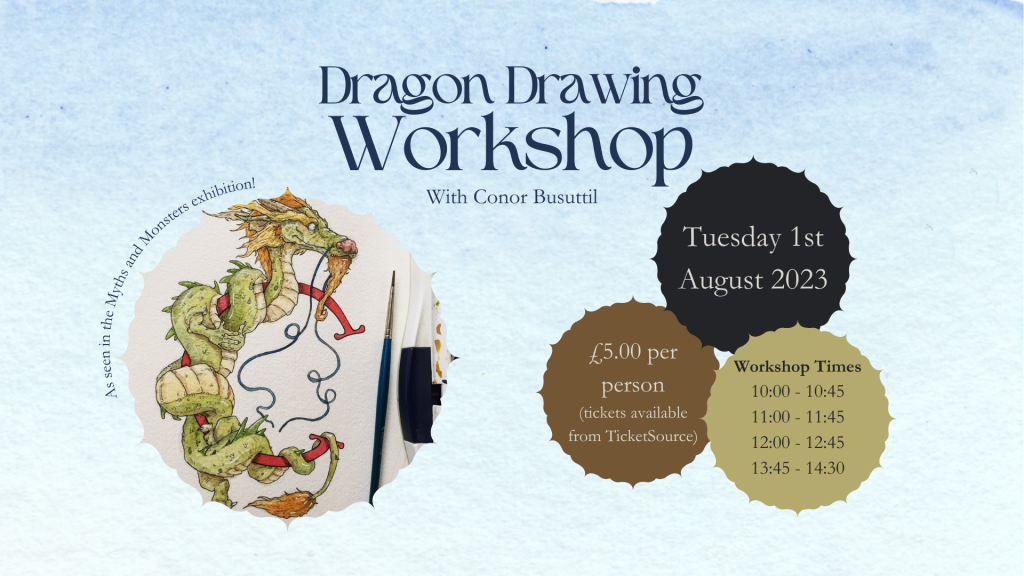 Dragon Drawing Workshop - Weston Museum