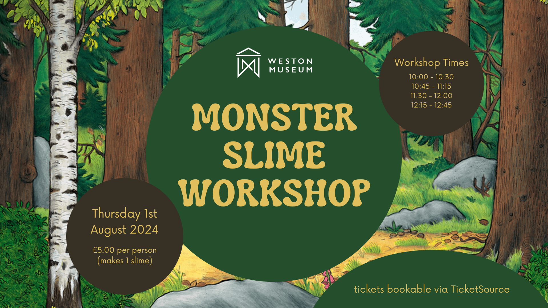 Monster Slime Workshop - Weston Museum